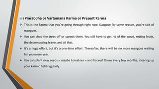 Types of Karma | PPTX