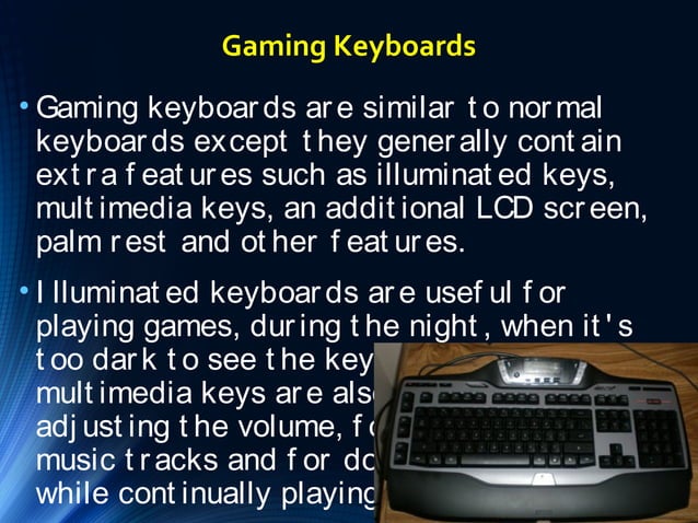 Types of keyboards | PPT