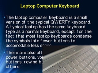 Types of keyboards | PPT