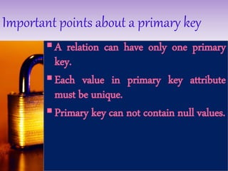 Types of keys | PPTX