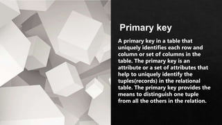 A Presentation of Types of Keys in RDBMS.pptx