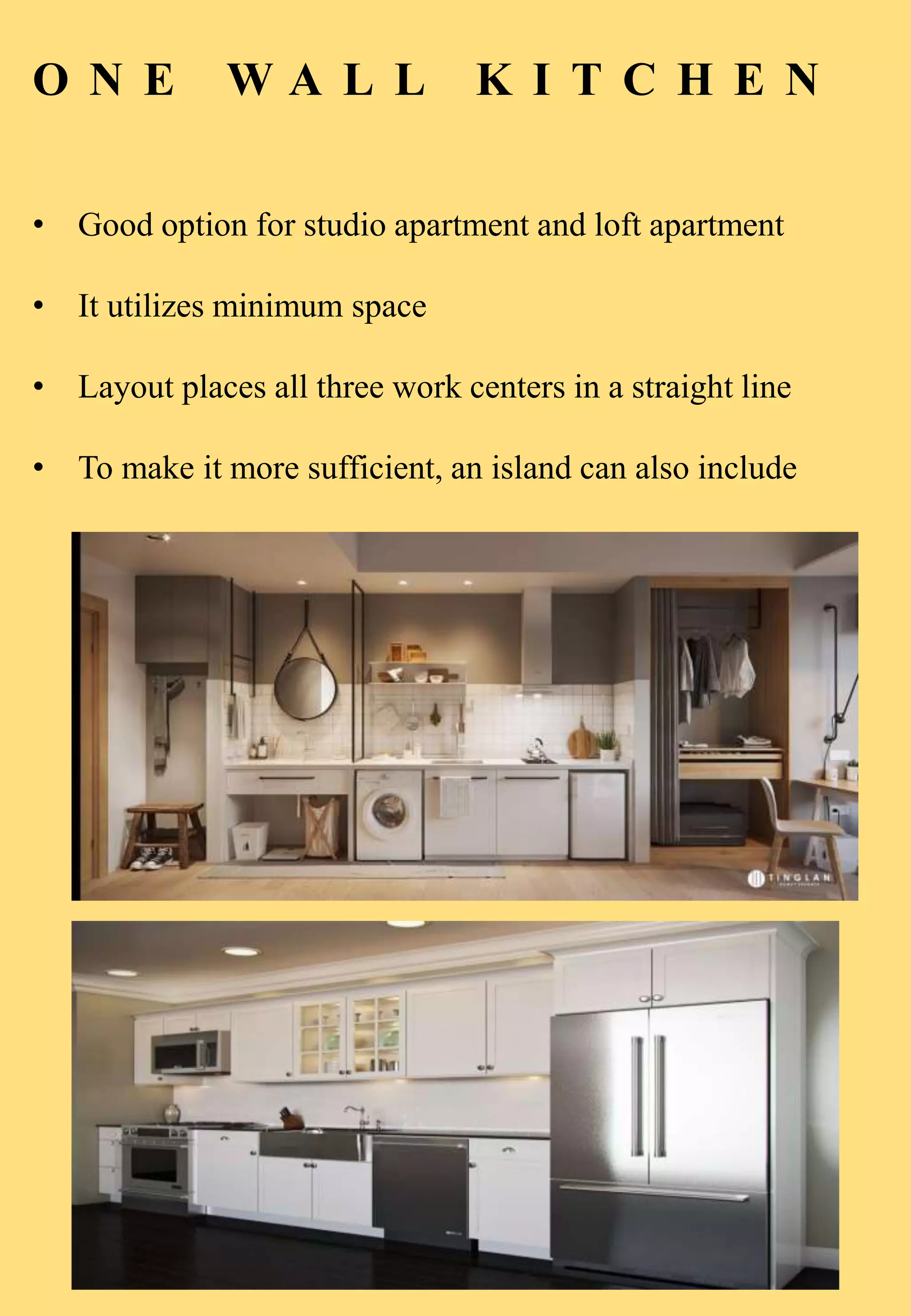 Types of kitchen shapes | PPTX