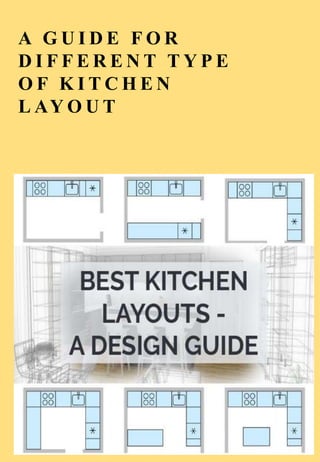 Types of kitchen shapes | PPTX