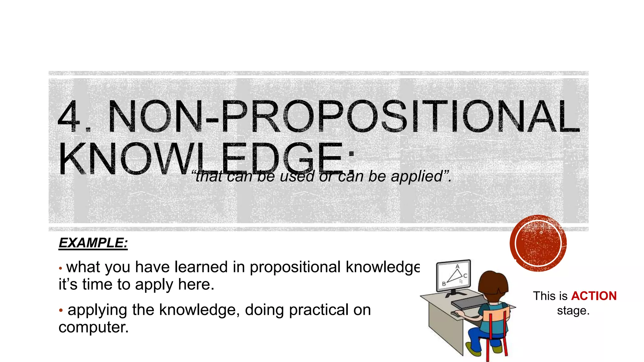 Types of knowledge (6 TYPES OF KNOWLEDGE) | PPTX