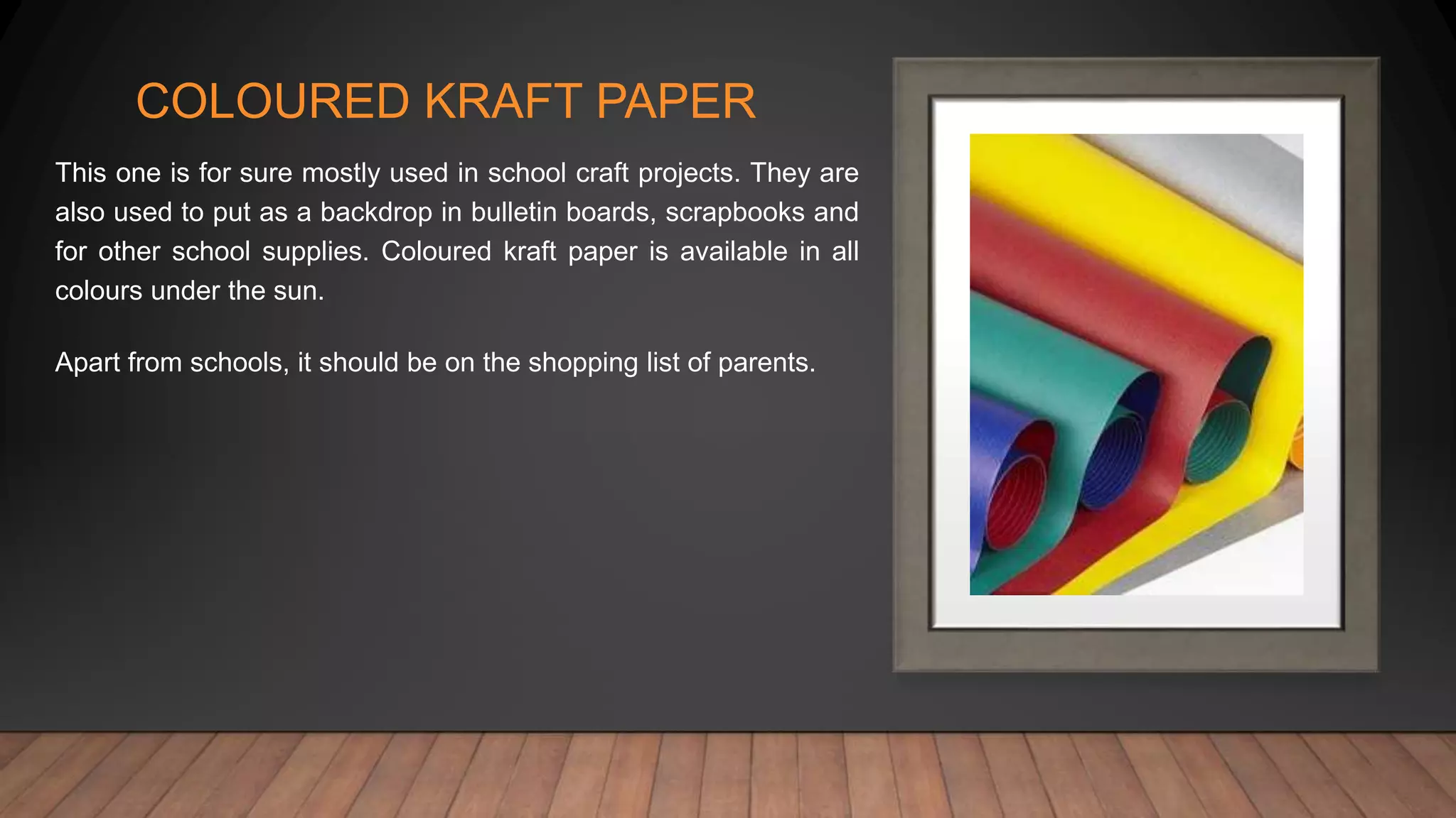 Types of Kraft Paper and Their Business Uses | PPTX