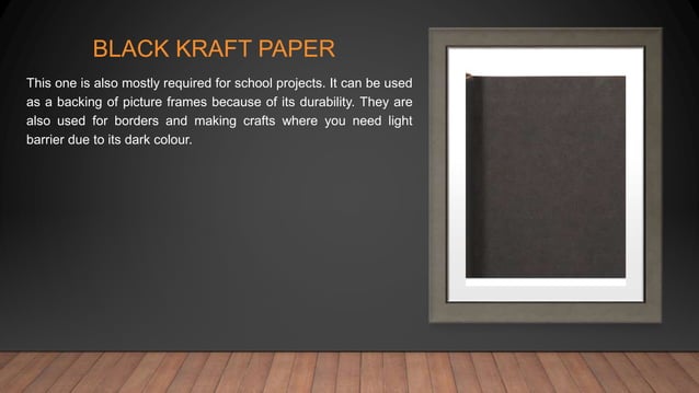 Types of Kraft Paper and Their Business Uses | PPTX | Business | Business and Finance