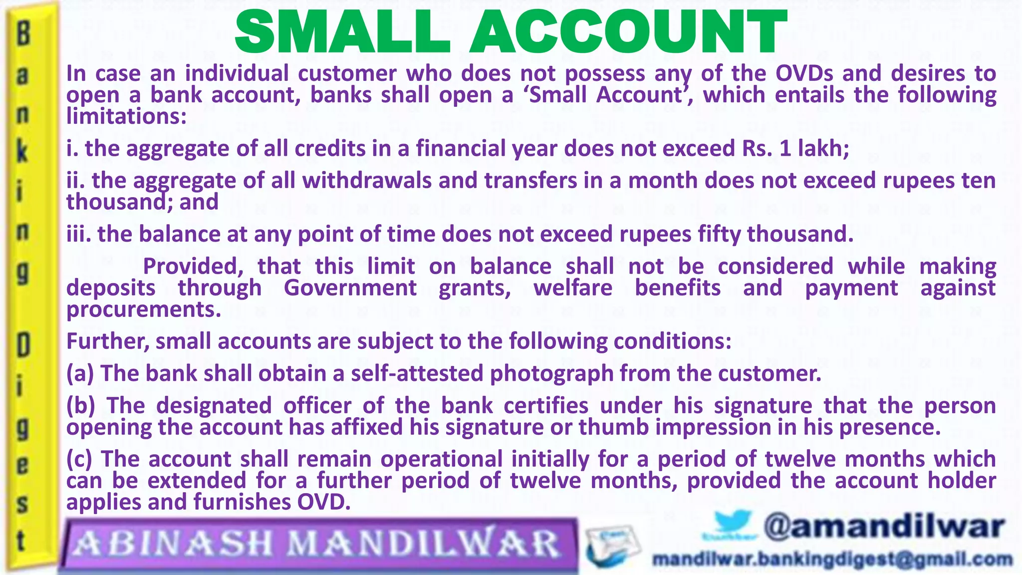 Types of kyc documents required for various customer | PDF