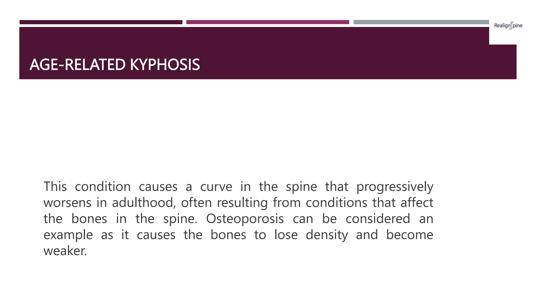 Types Of Kyphosis | PPTX
