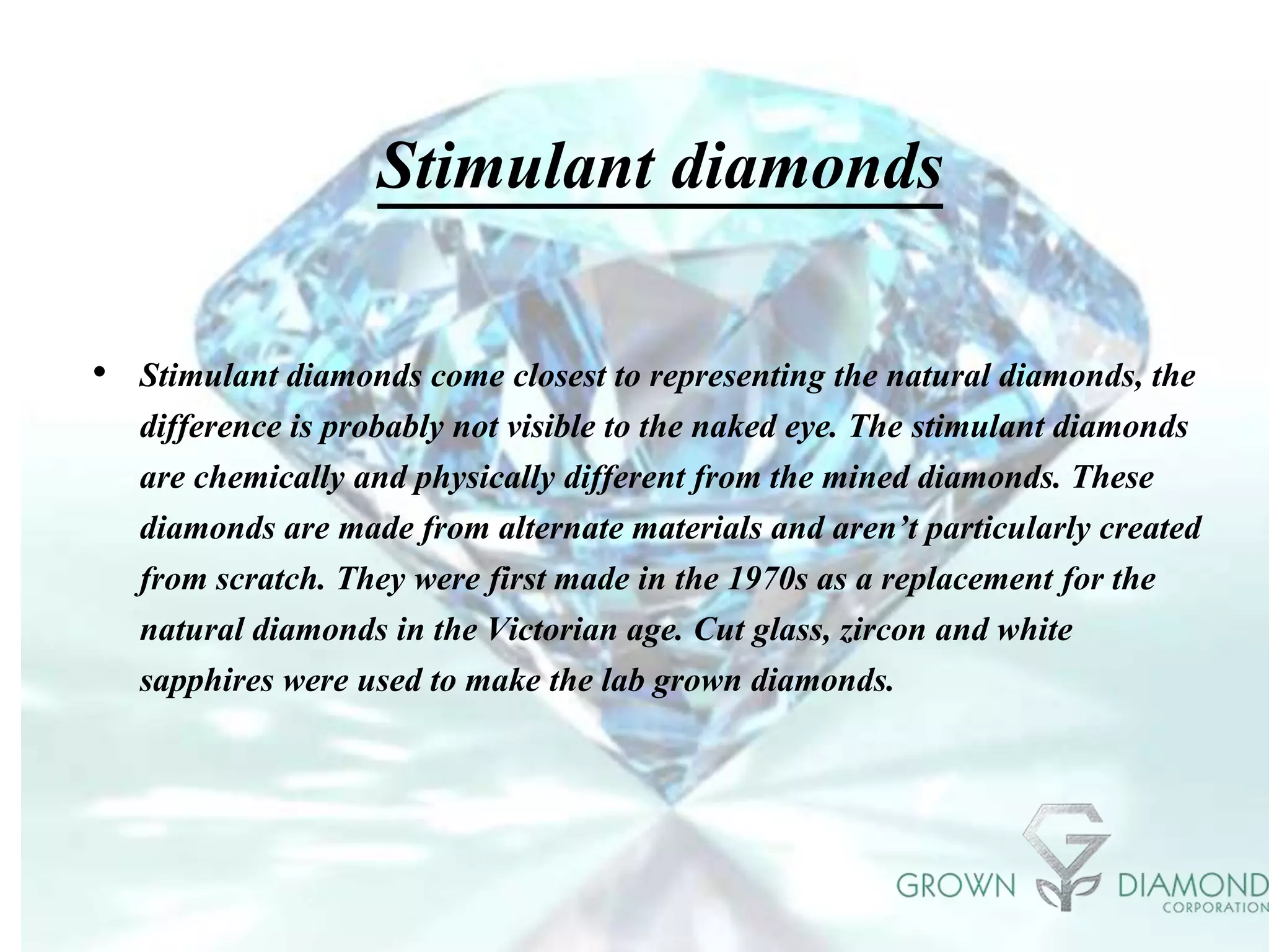 Types of Lab Grown Diamond | PPT