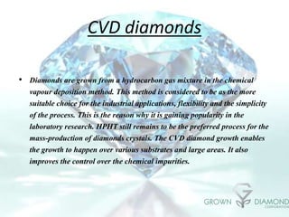 Types of Lab Grown Diamond | PPTX