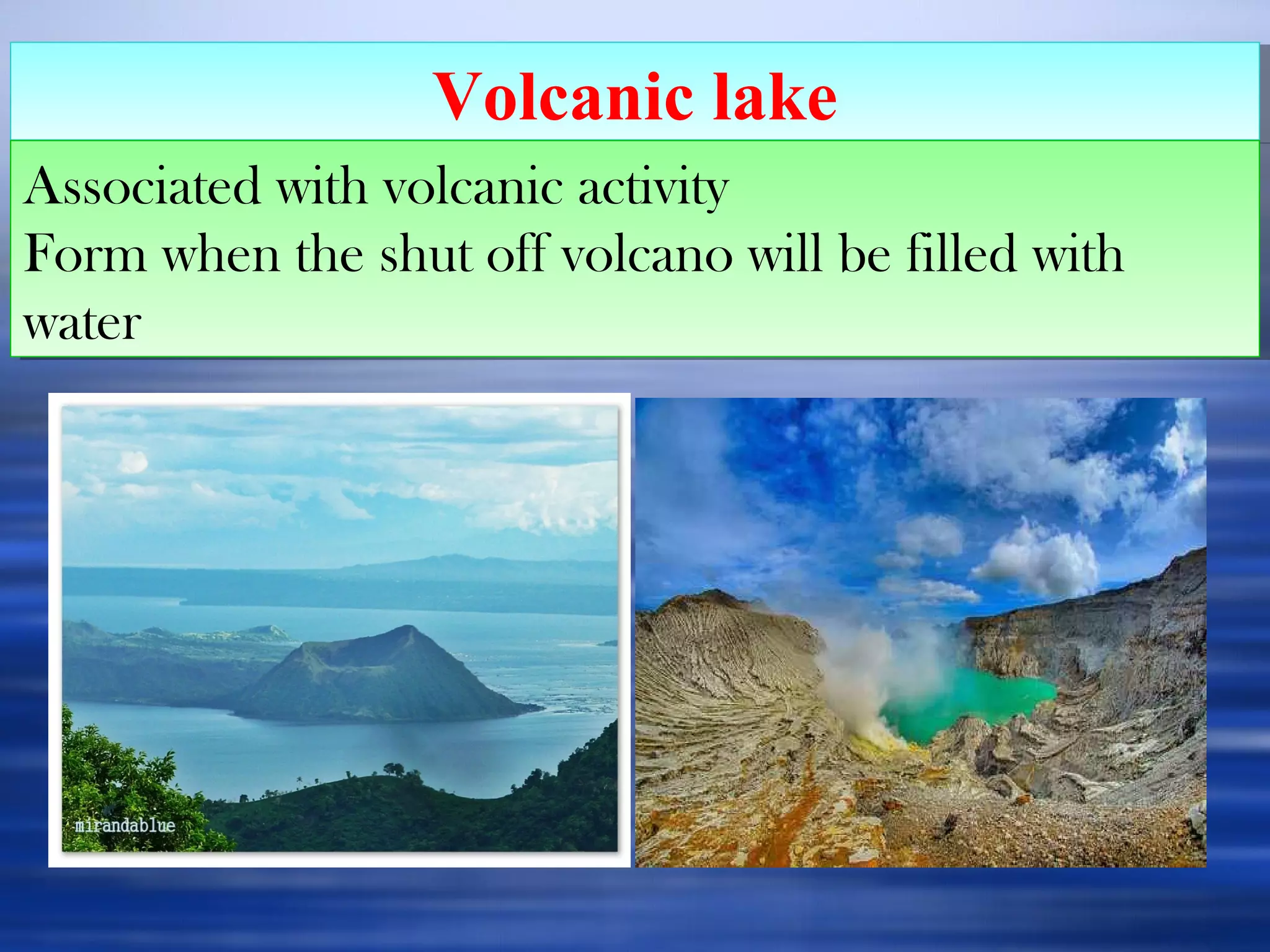 Types of lake | PPT