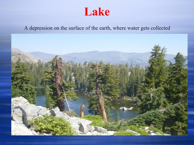 Types of lake | PPT