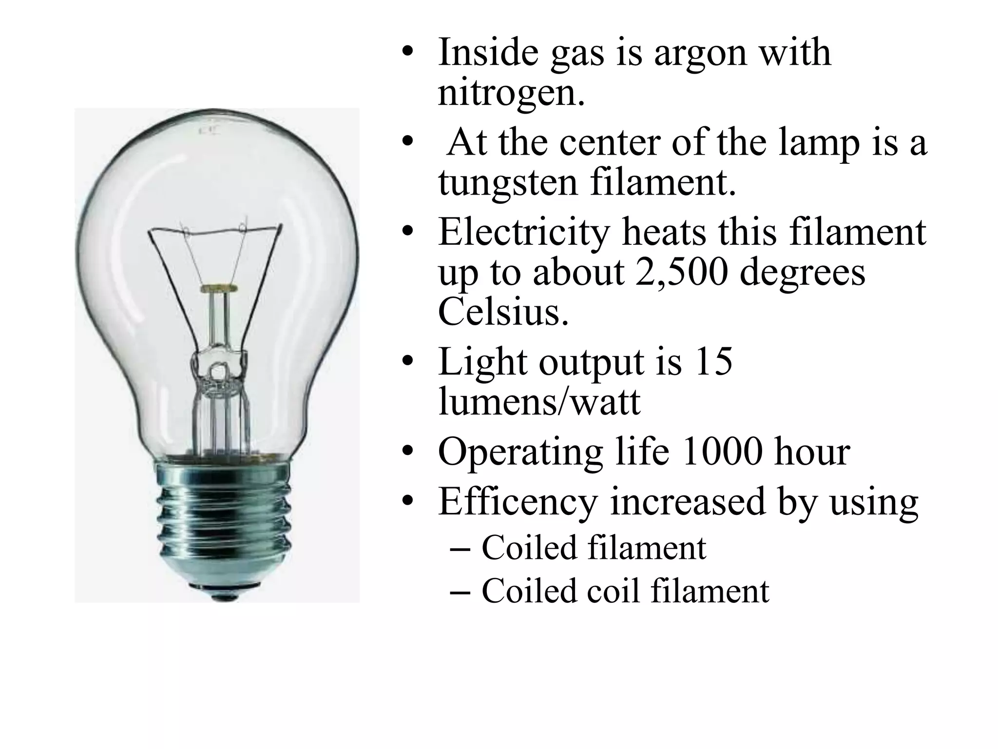 Types of lamps | PPTX
