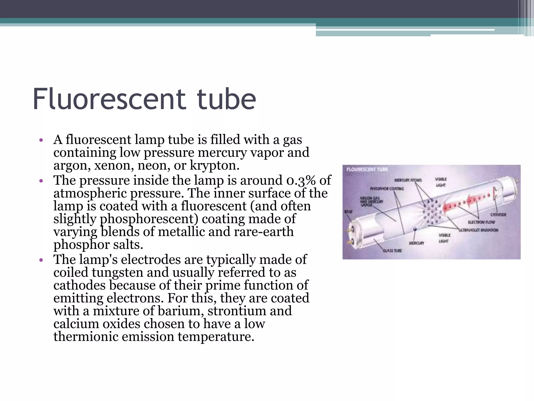 Types of lamps | PPTX