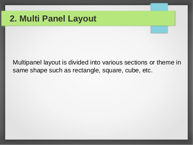 Types of Layouts by ADMEC Multimedia Institute