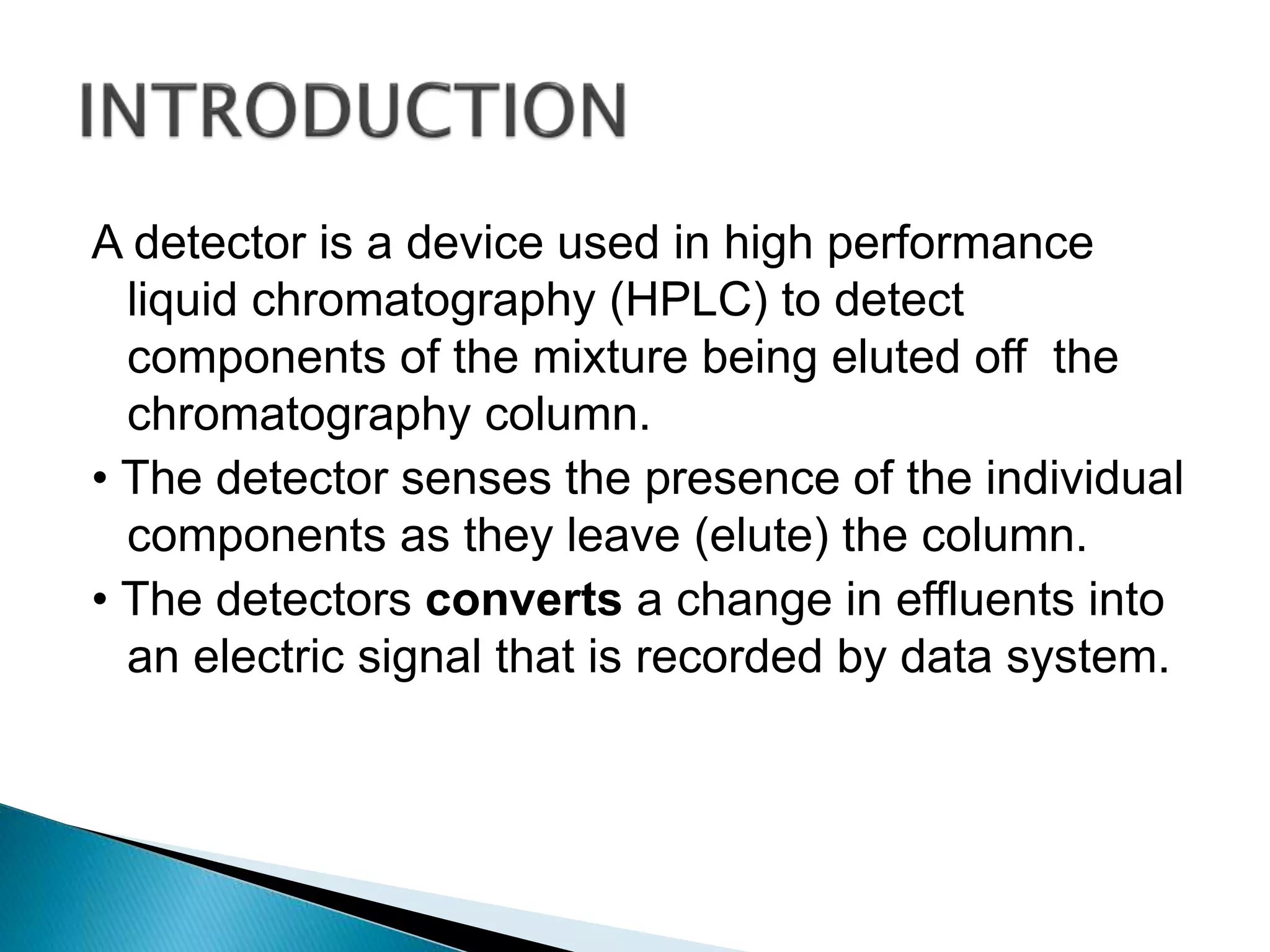 Types of lc detectors and recorders | PPTX
