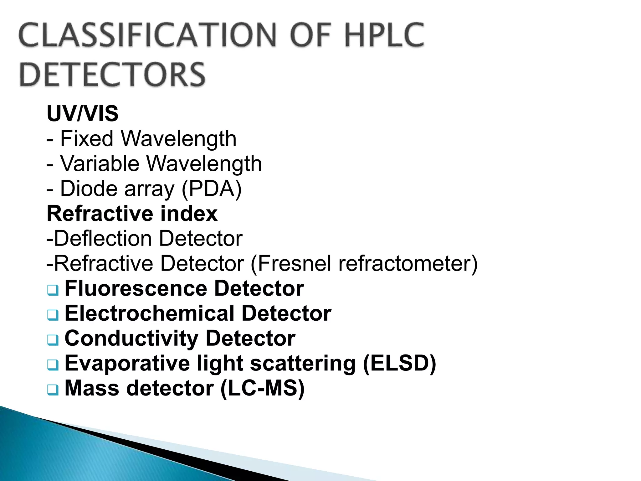 Types of lc detectors and recorders | PPTX
