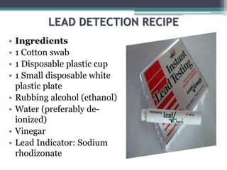 Types of lead bioremediation | PPTX