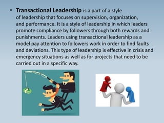 Types of leadership | PPTX