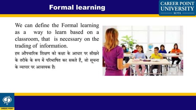 Types of learning | PPTX