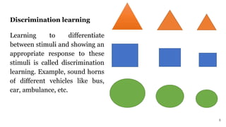 Types of learning | PDF