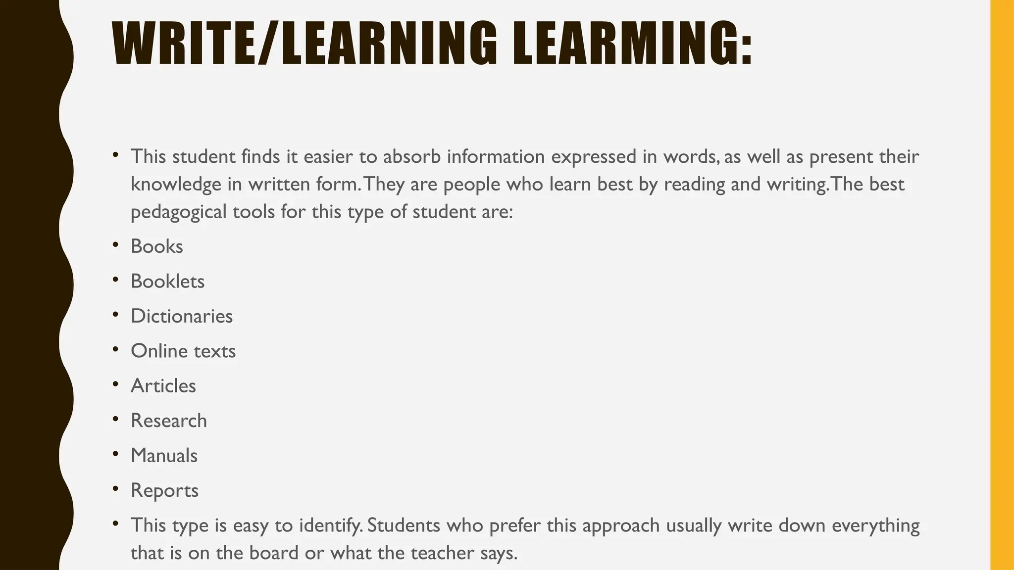 Types of learning. ppt sobre los tipos de aprendizajes | PPTX