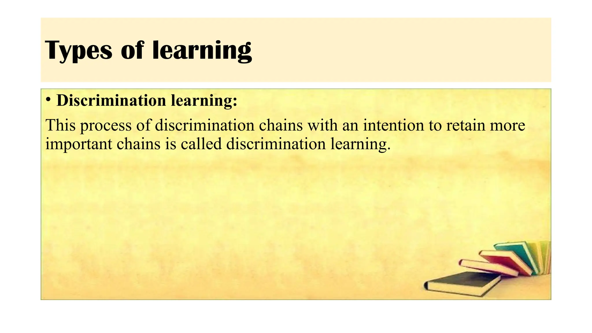 types of learning.pptxbjzncjnzjc ncxzkc nkzjxnck | PPT