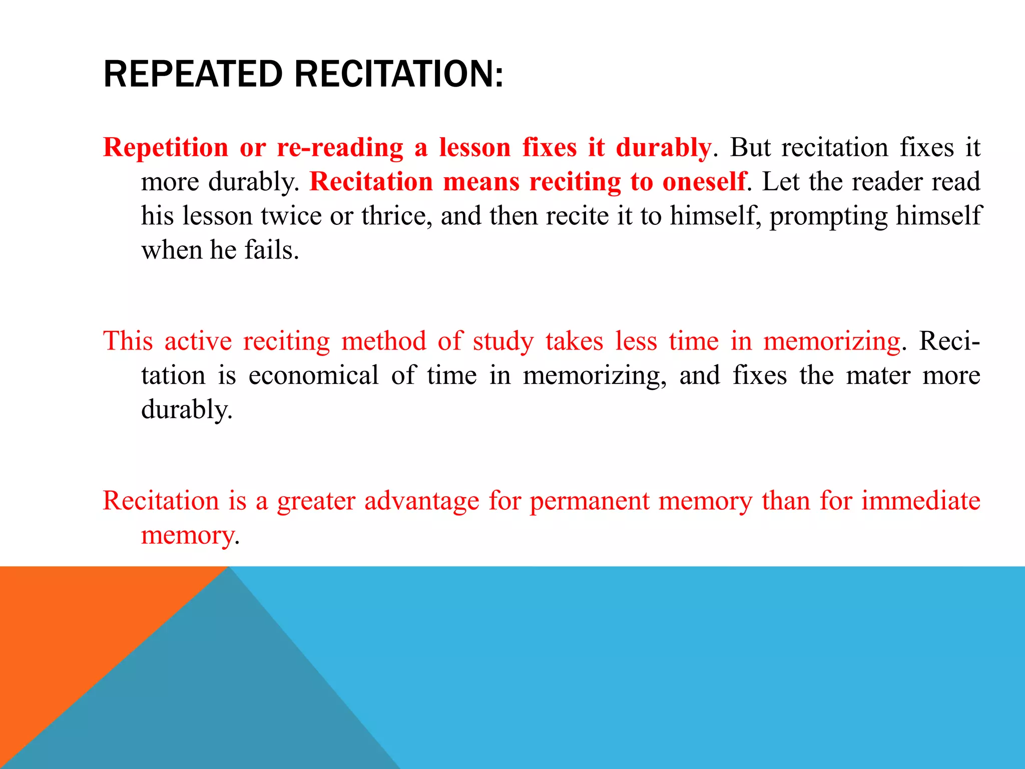 Types of learning method | PPTX
