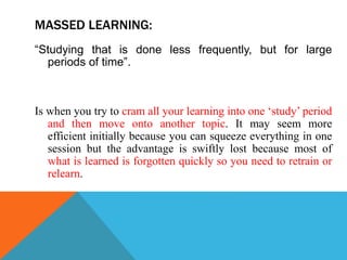 Types of learning method | PPTX