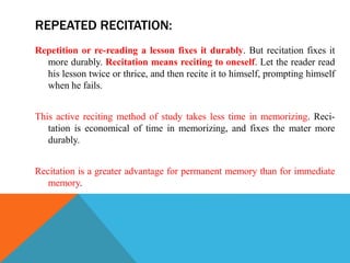 Types of learning method | PPTX