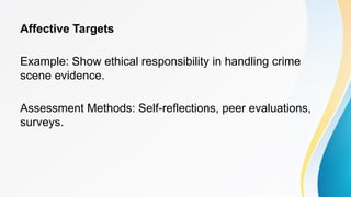 Types of Learning Targets.presentation powerpoint | PPTX