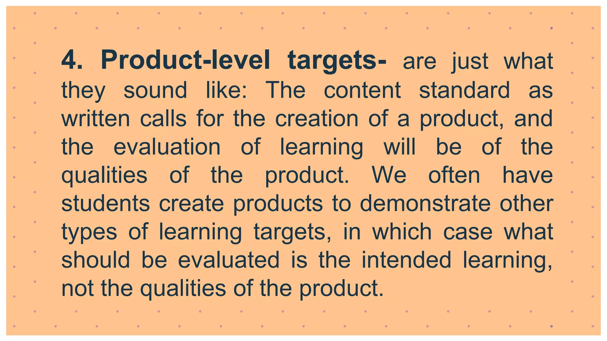 TYPES OF LEARNING TARGETS PROF. ED 6_REPORT_RALPH JEANO MURILLO_III ...