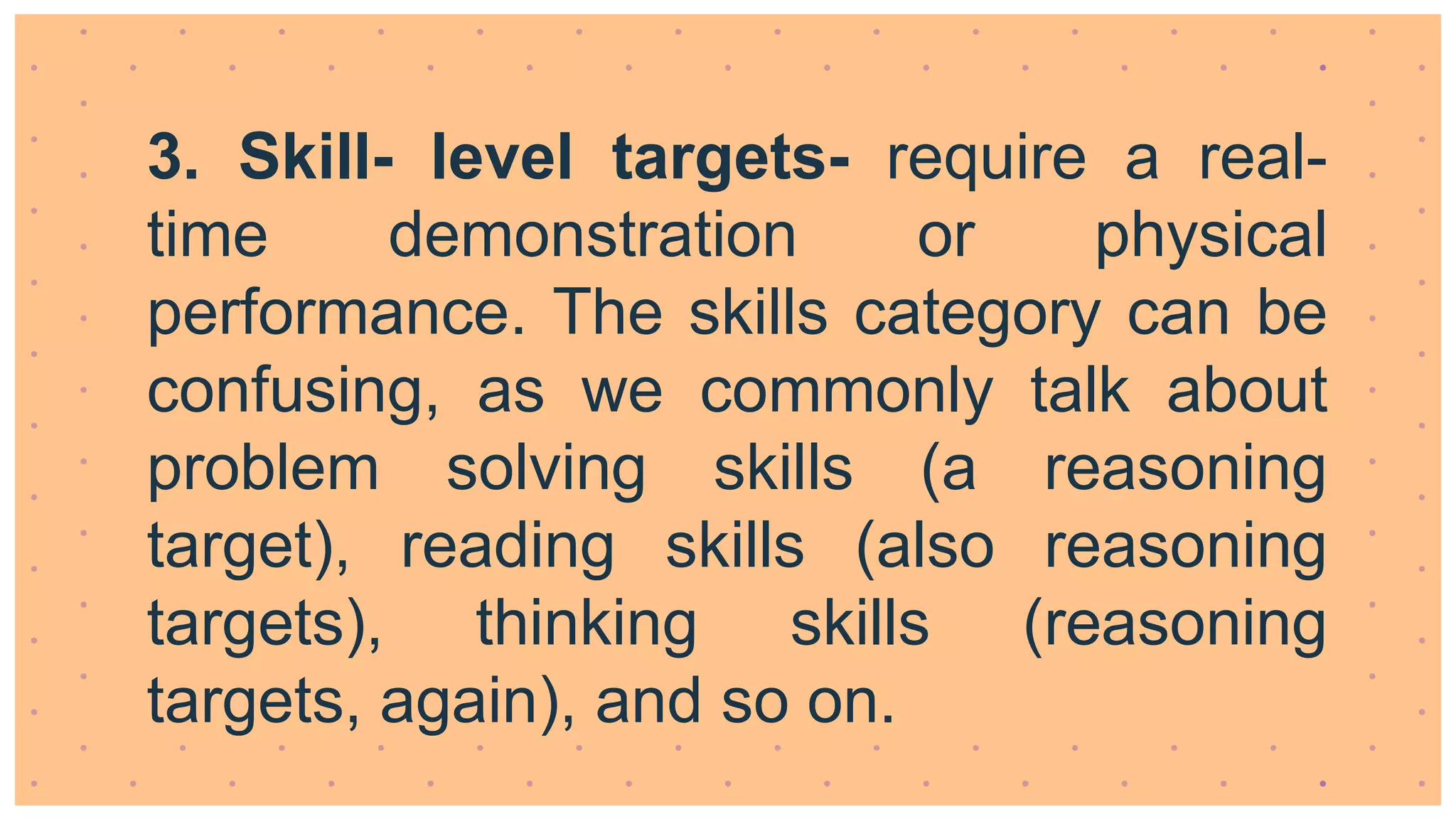 TYPES OF LEARNING TARGETS PROF. ED 6_REPORT_RALPH JEANO MURILLO_III ...