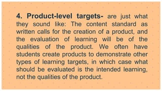 TYPES OF LEARNING TARGETS PROF. ED 6_REPORT_RALPH JEANO MURILLO_III ...