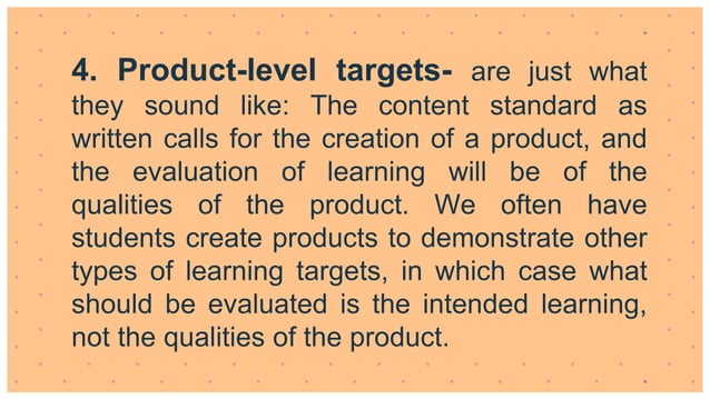 TYPES OF LEARNING TARGETS PROF. ED 6_REPORT_RALPH JEANO MURILLO_III ...
