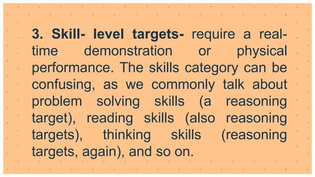 TYPES OF LEARNING TARGETS PROF. ED 6_REPORT_RALPH JEANO MURILLO_III ...