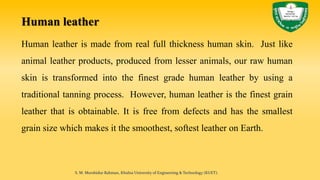 Types of leather | PPTX