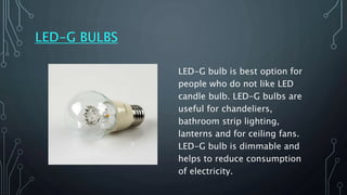 Types of LED & Application | PPTX