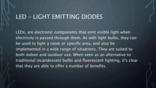 Types of LED & Application | PPTX