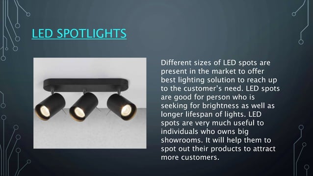 Types of LED & Application | PPTX | Home Improvement | Home & Garden