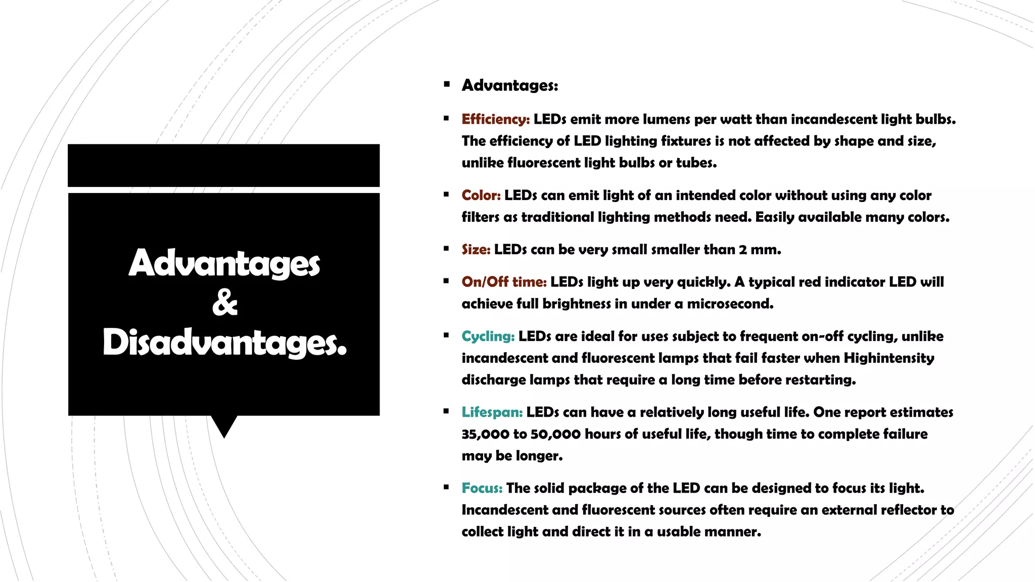 Types of leds | PDF