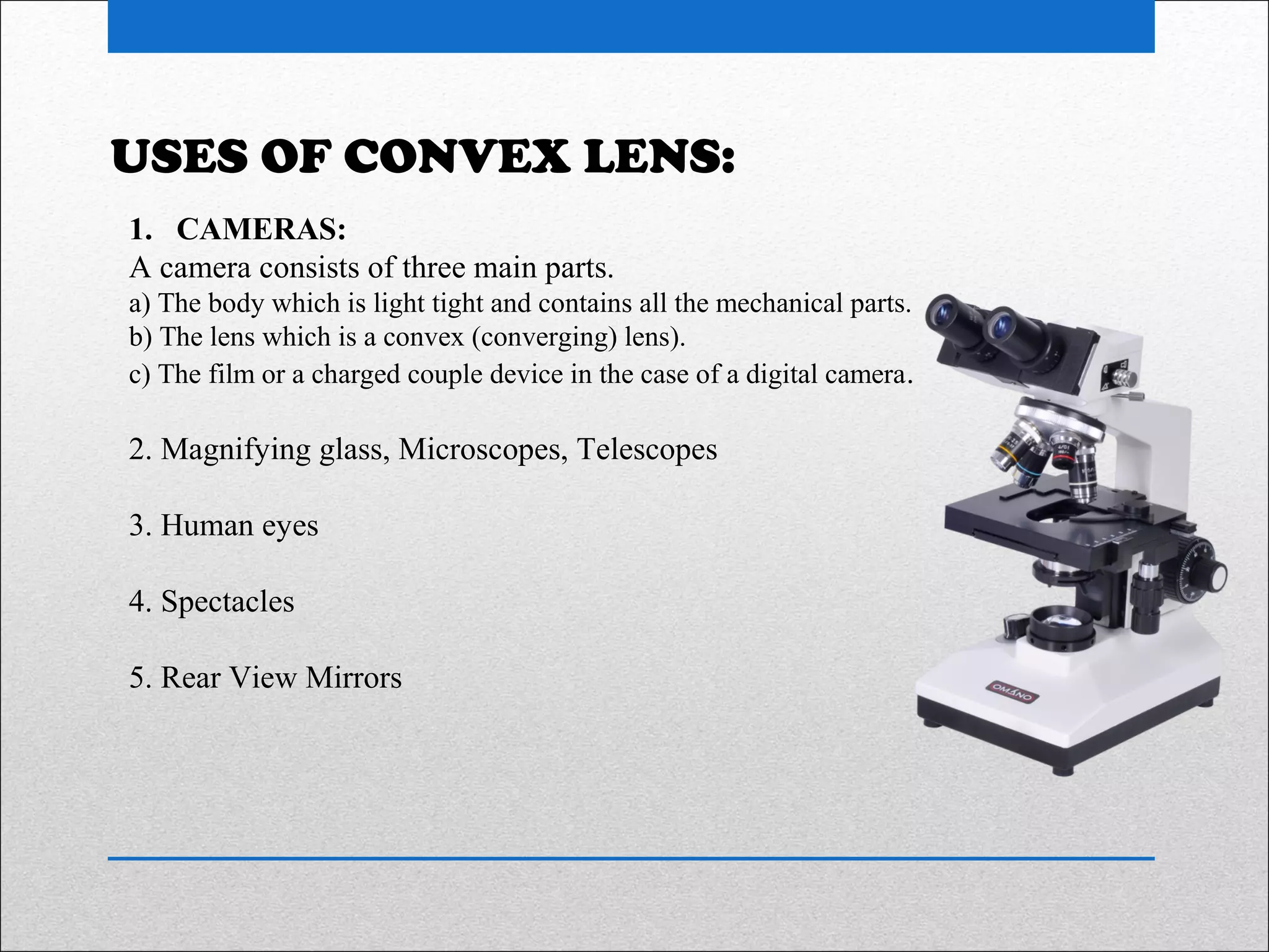 Types of lenses by Sajjad Kayani | PPT
