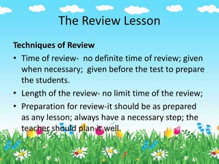 Types of Lessons | PPTX