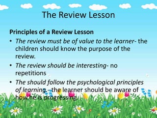 Types of Lessons | PPTX