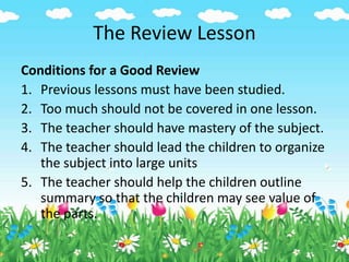 Types of Lessons | PPTX