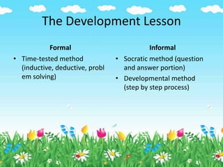 Types of Lessons | PPTX