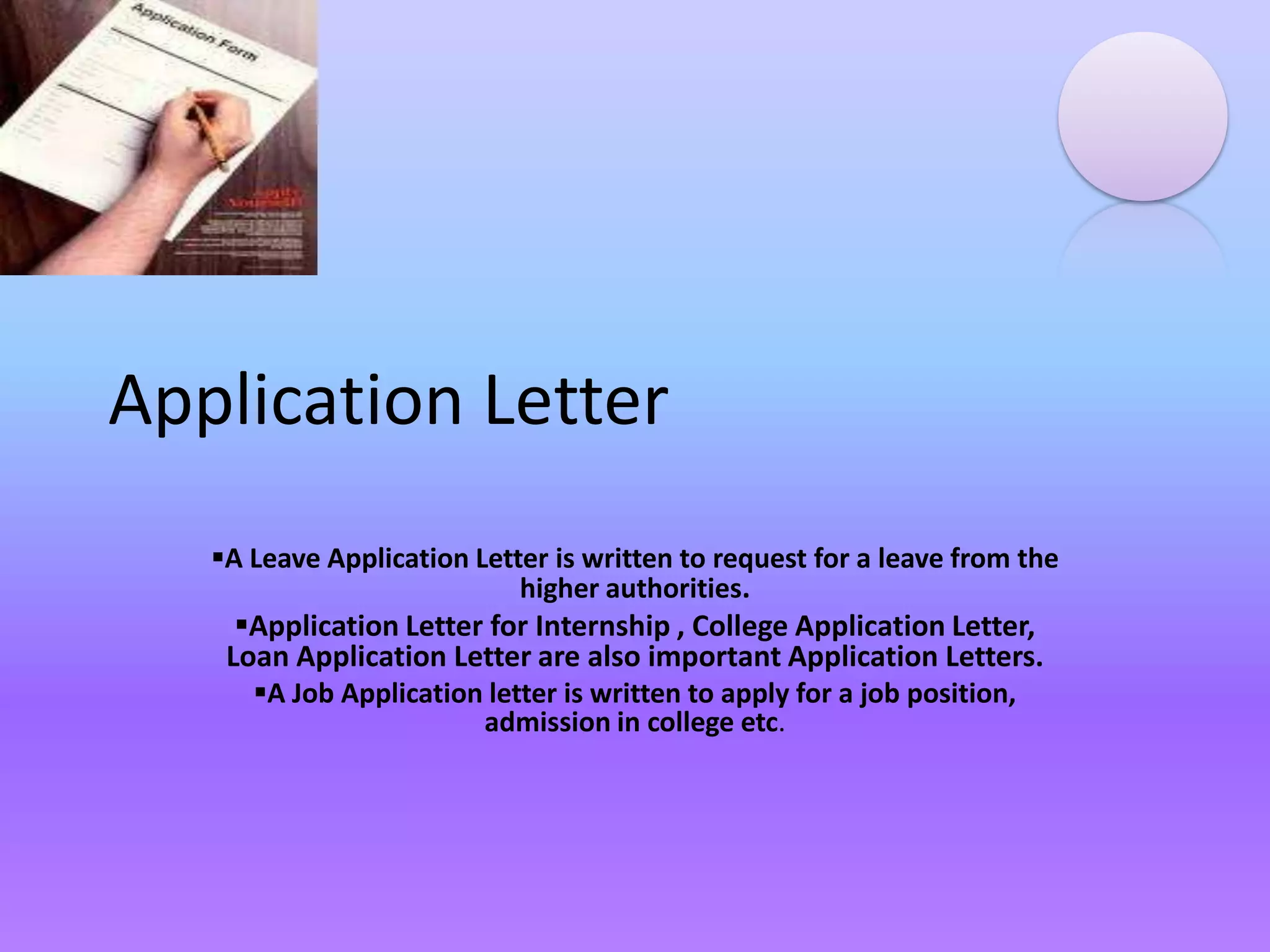 Types of Letters | PPTX