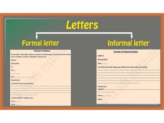 Types of letters | PPTX