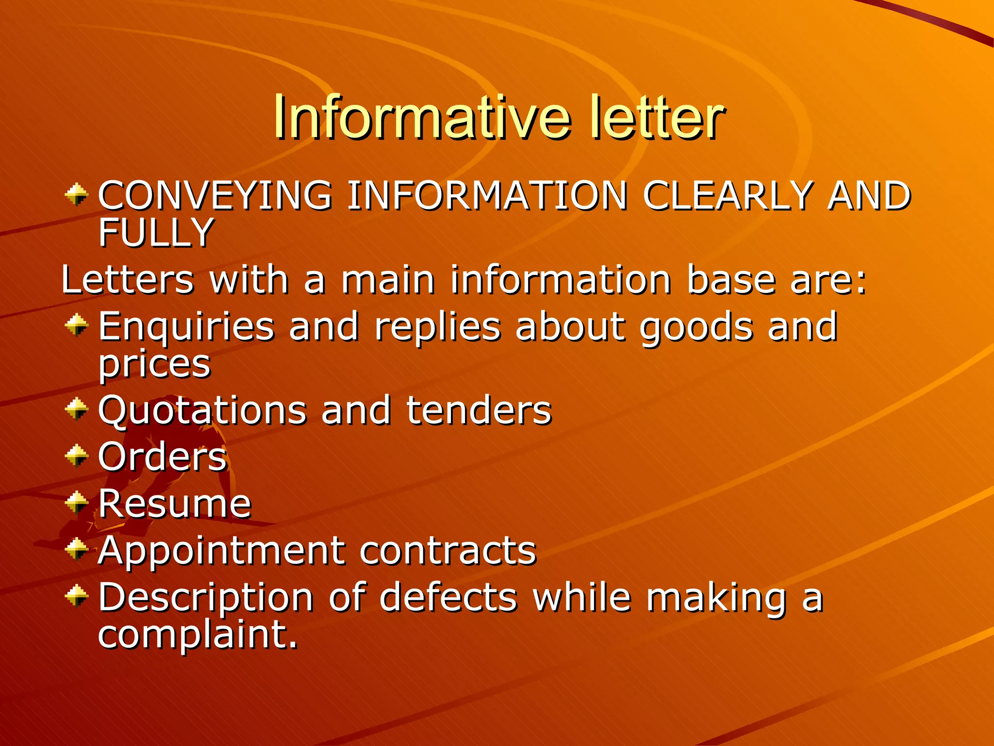 Types of letters 8-11 | PPT