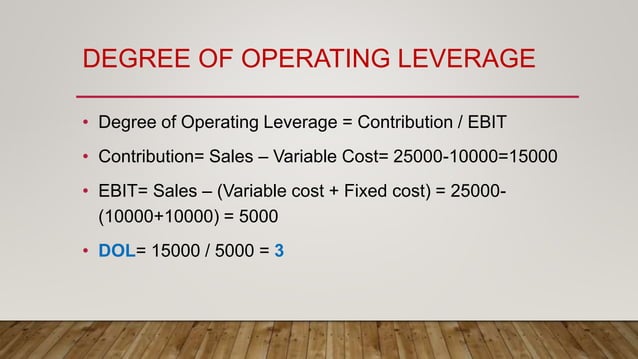 Types of Leverage | PPTX